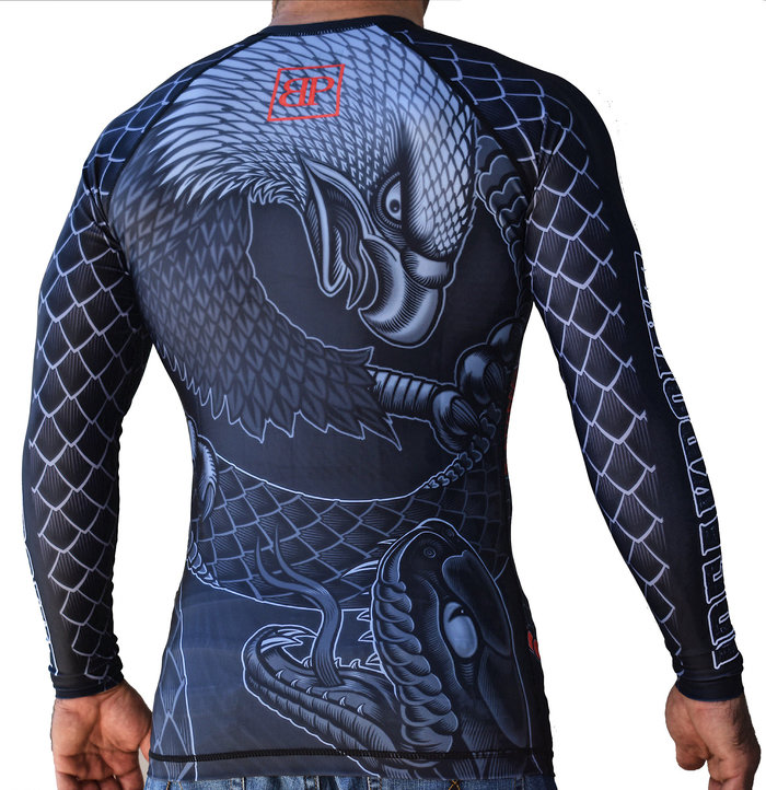 Break Point Eagle and Snake rash guard illustration by Matt Curtis at ...