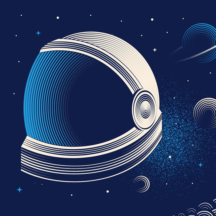 Blue Moon "Cheers to America's Moon Landing" artwork by Matt Curtis at ...