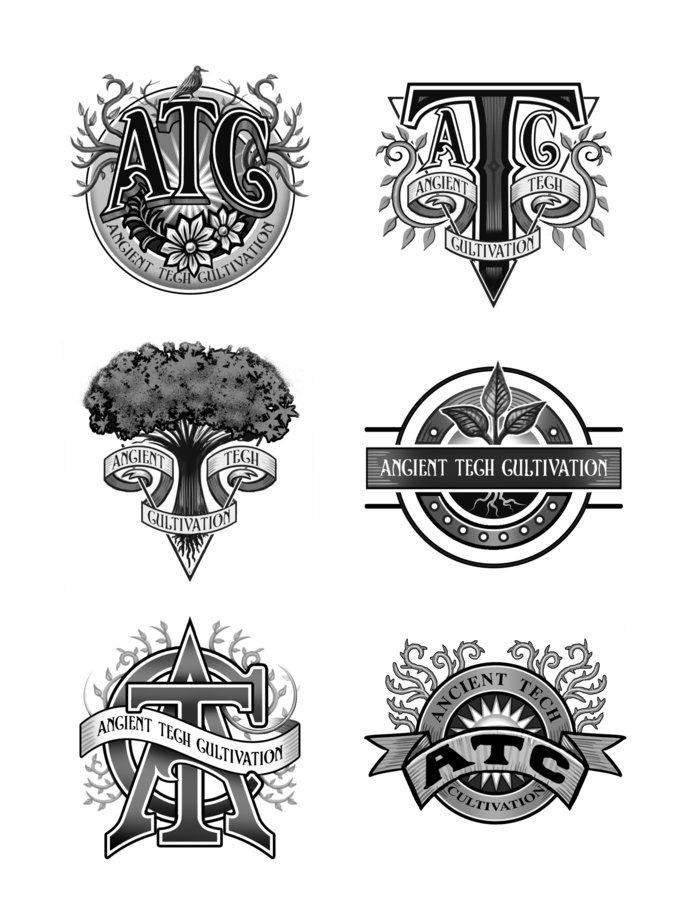 Matt Curtis on Coroflot: Here are some more logo sketches that I came ...