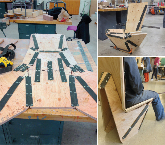 The Flat Stanley Origami Chair by Brett Mellor at Coroflot.com