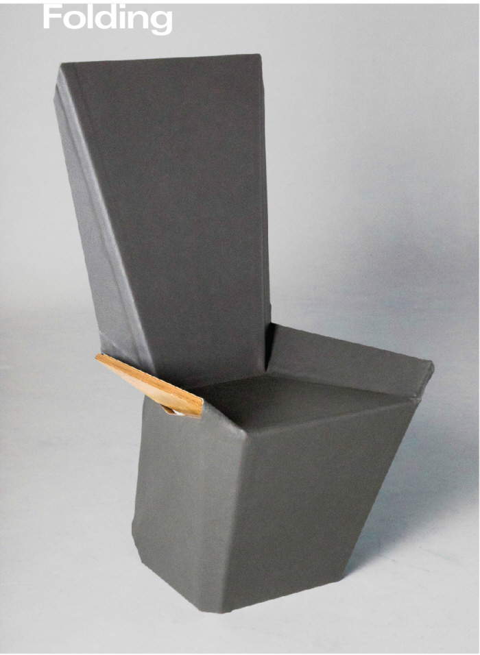 The Flat Stanley Origami Chair by Brett Mellor at Coroflot.com