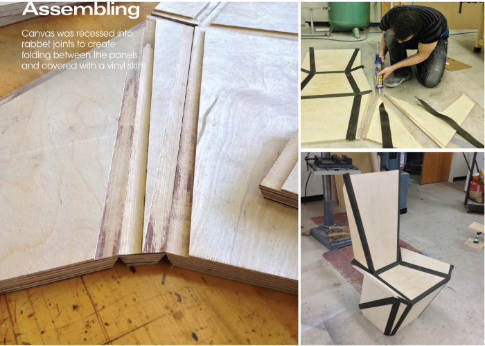 The Flat Stanley Origami Chair by Brett Mellor at Coroflot.com