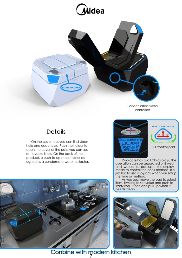 Midea design award 2010 by Danwei Ye at Coroflot.com