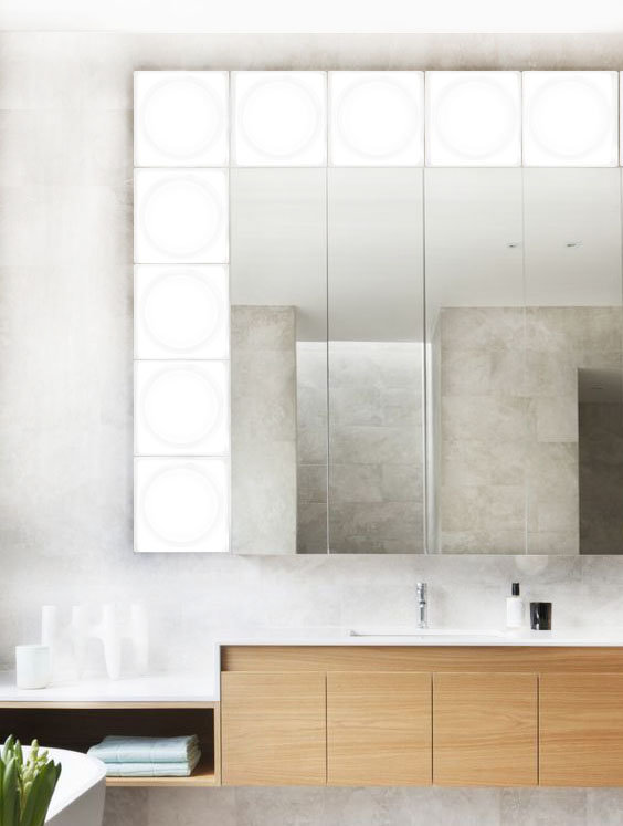 LED Lighted Wall Tiles by Brett Curtin at Coroflot.com