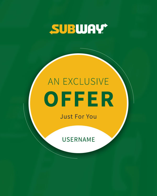 Subway- Instagram Advertisement Concept by Digvijay Patil at Coroflot.com