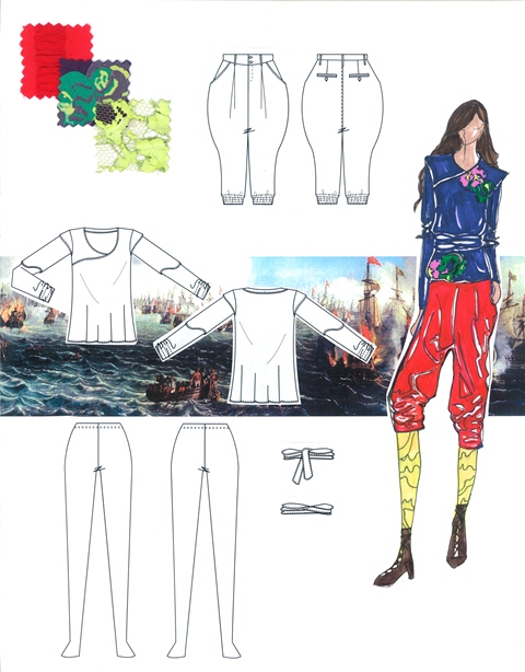 Hobo Boho Pirate by Gabriela Pazmino at Coroflot.com