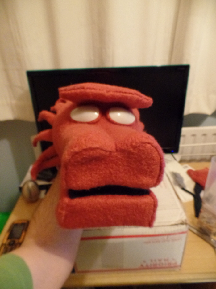 Dragon Muppet - "Long-Fang" by Kevin Gebhardt at Coroflot.com