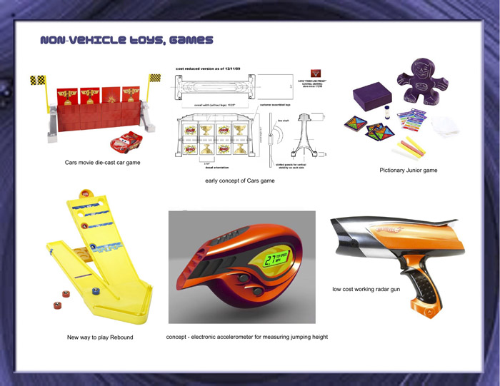 An upload by Steve Moran on Coroflot: to the project variety of toys ...