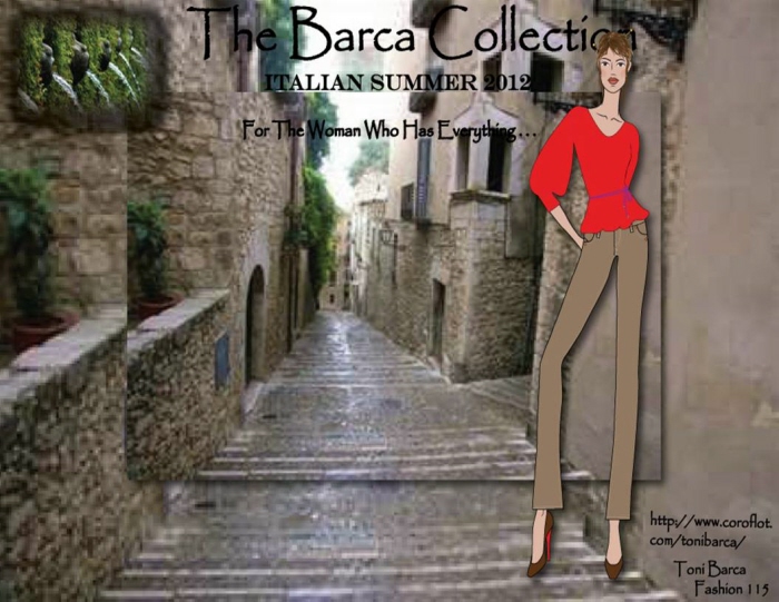 FASH 115 Italy -- Roman Vacation by Toni Barca at Coroflot.com