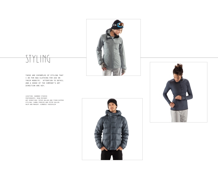 Styling by Carma Ferrier at Coroflot.com