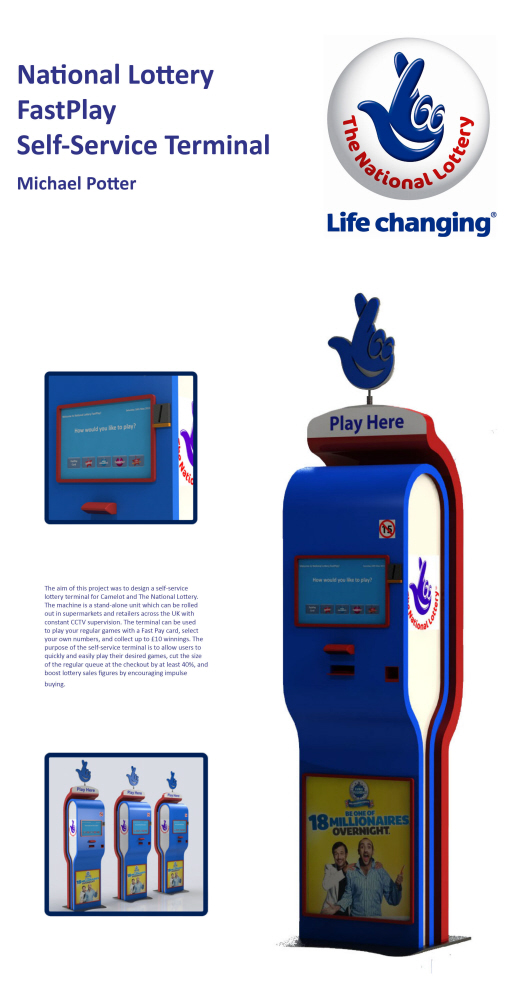 3rd year work by Michael Potter at Coroflot.com