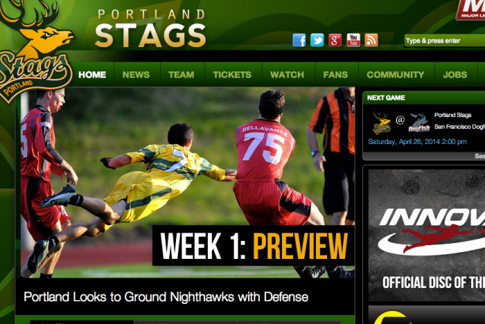 Digital & Print Graphics - Portland Stags by Dave Biles at Coroflot.com