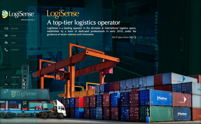 LogiSense Web Design by hasnain rizvi at Coroflot.com