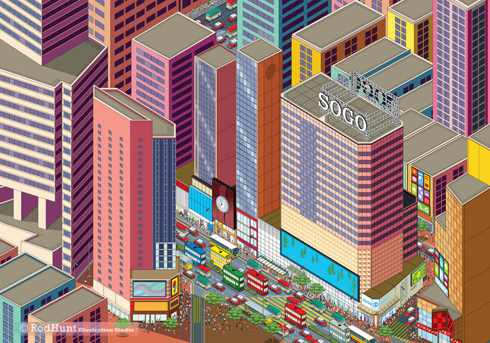 Sogo Cvision Koi Bumper Animation for 76m HD Video Wall by Rod Hunt at ...