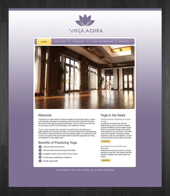 An upload by Marissa Victoria Cuevas on Coroflot: to the project Yoga Agora