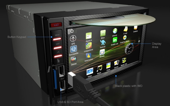 2010-Car AVN System Concept by JUEN BANG LAI at Coroflot.com