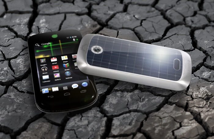 2011-Solar Powered Slide Mobile Phone by JUEN BANG LAI at Coroflot.com