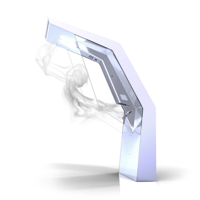 Smoking booth by Tim Lee at Coroflot.com