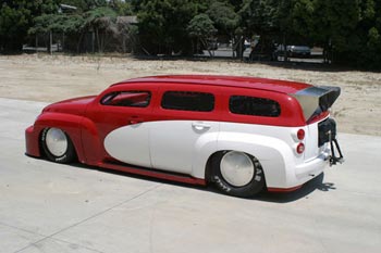 2005 S0-Cal Speed Shop HHR Land speed racing car by Alberto Hernandez ...