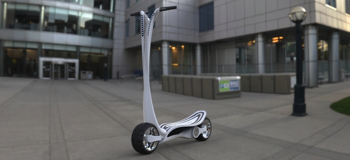 Lexus CT-S EV Scooter by Boris Goldberg at Coroflot.com