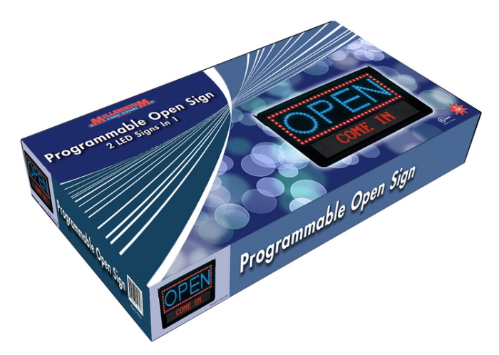 Programmable Open Sign by Robert Greenspan at Coroflot.com