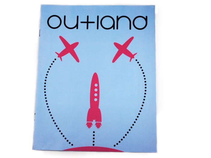 An upload by Joe Tomminger on Coroflot: to the project Outland Magazine