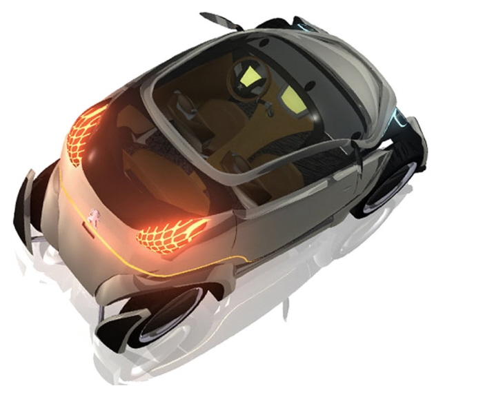 peugeot VLC city electrique car by Fougere stephane at Coroflot.com