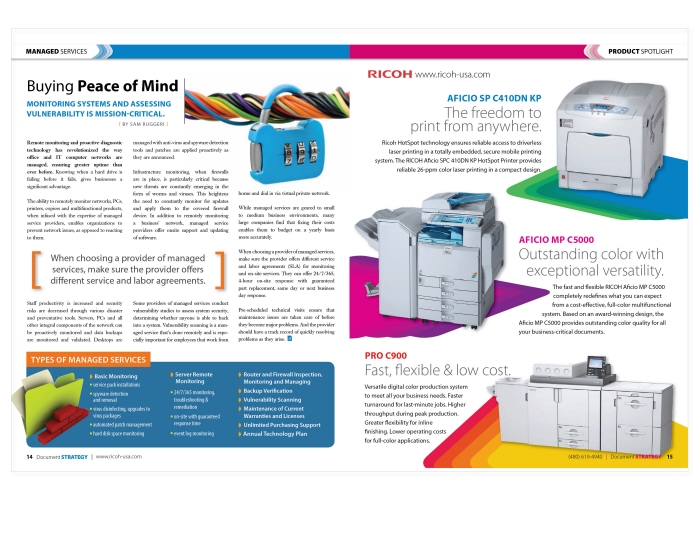 Document Strategy Magazine by Diana Sanmiguel at Coroflot.com
