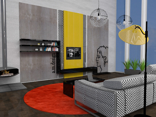 Lofto interjeras by id AM interior design at Coroflot.com