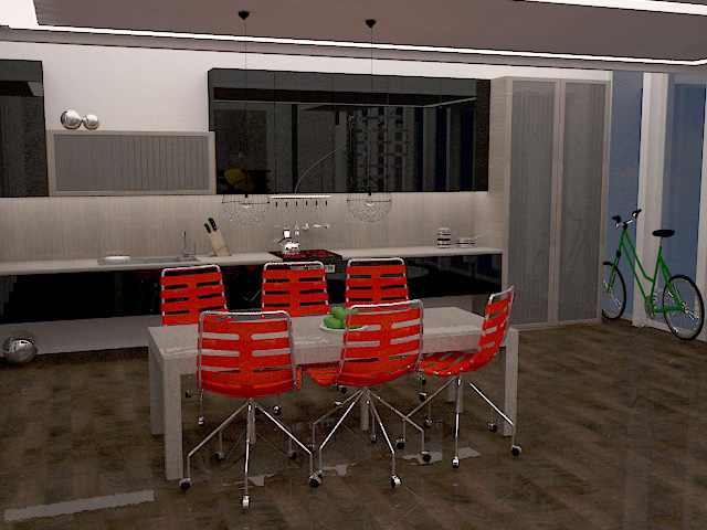 Lofto interjeras by id AM interior design at Coroflot.com