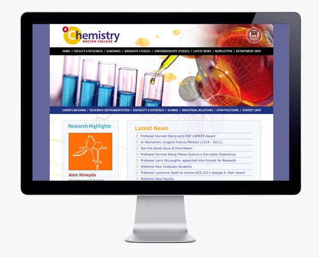 Website Design by Denis Quinlan at Coroflot.com