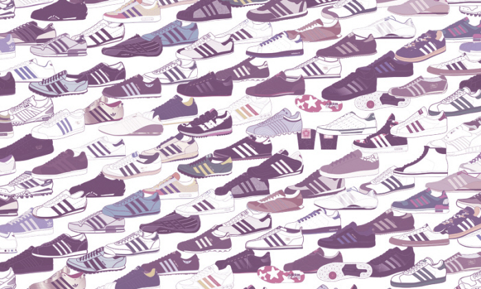 adidas originals pattern & illustration projects by Philippe Intraligi ...