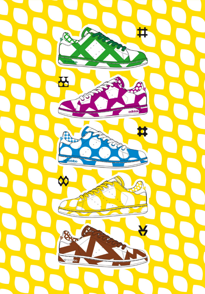 adidas originals pattern & illustration projects by Philippe Intraligi ...
