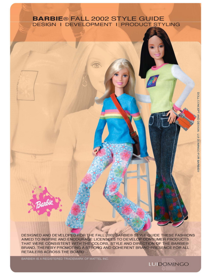 MATTEL Barbie Fashion Dolls product design and development. by Lui ...