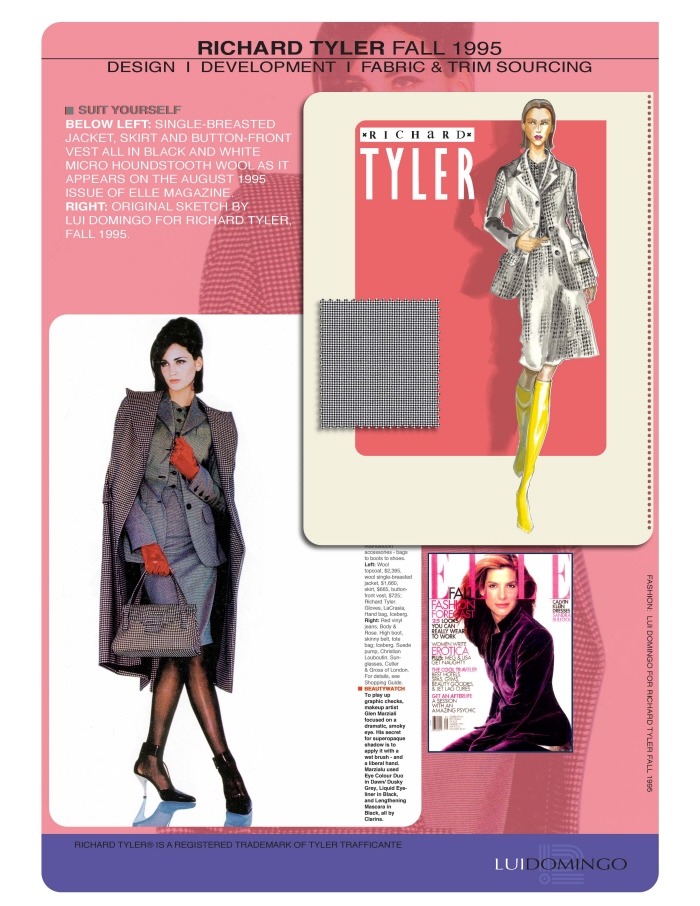 TYLER TRAFFICANTE Richard Tyler womenswear and menswear design and ...