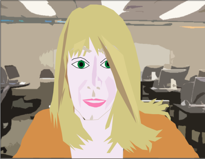 Tracing comic effects in Illustrator by Judy E at Coroflot.com