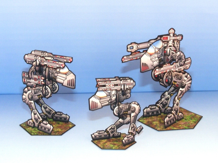 Paper Miniatures by Matthew Kilareski at Coroflot.com