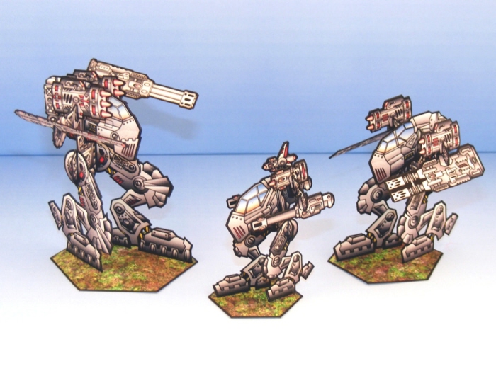 Paper Miniatures by Matthew Kilareski at Coroflot.com