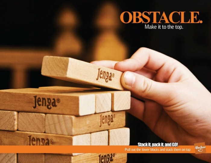 Jenga Ads by Mariya Davis at Coroflot.com