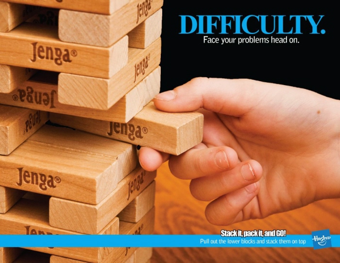 Jenga Ads by Mariya Davis at Coroflot.com