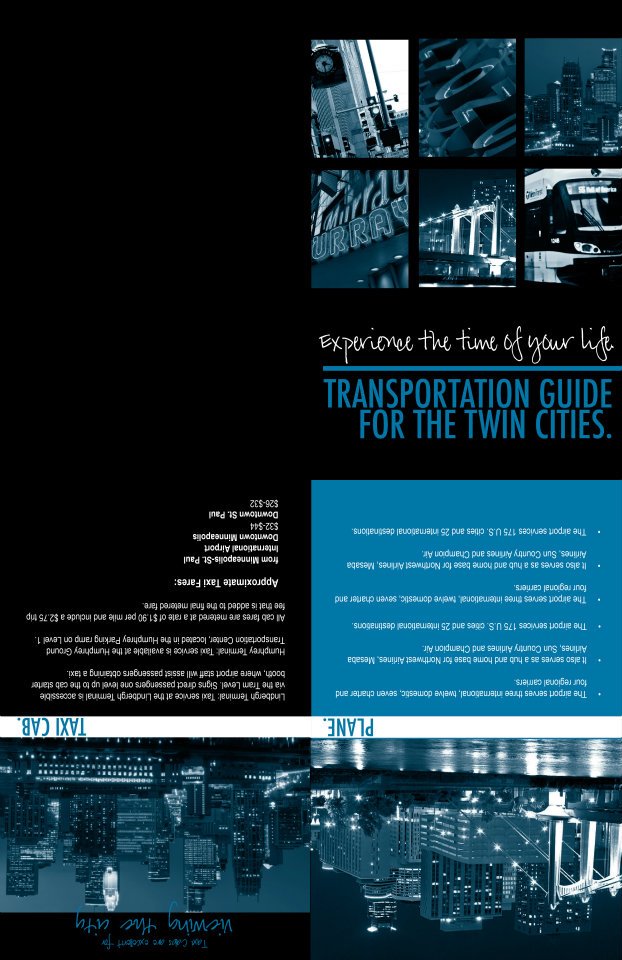 Transportation Booklet Brochure by Mariya Davis at Coroflot.com
