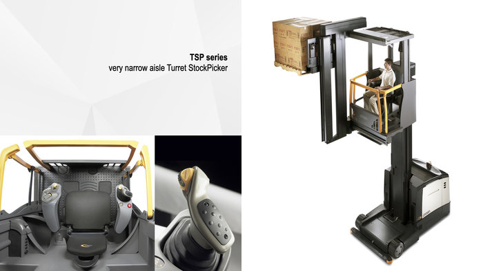 TSP 7000 Turret truck by Steven Pulskamp at Coroflot.com