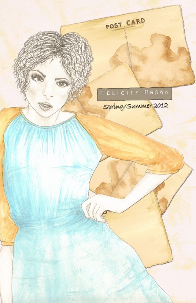 Felicity Brown Fashion Illustration Advertisements by Noelle Lai at ...