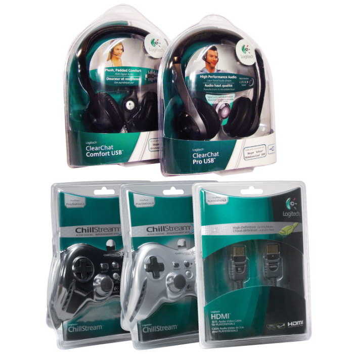 Logitech Audio and Gaming Packaging by Theresa Provitola at Coroflot.com