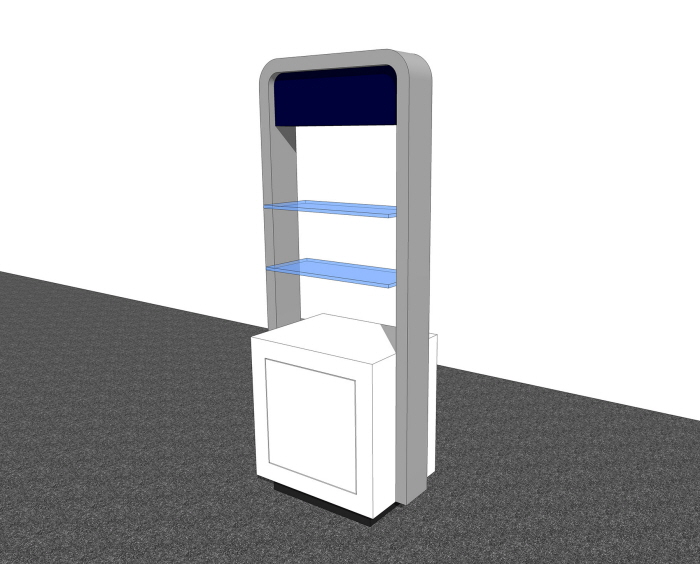 Free Retail Display SketchUp 3D Models by AG CAD Designs at Coroflot.com