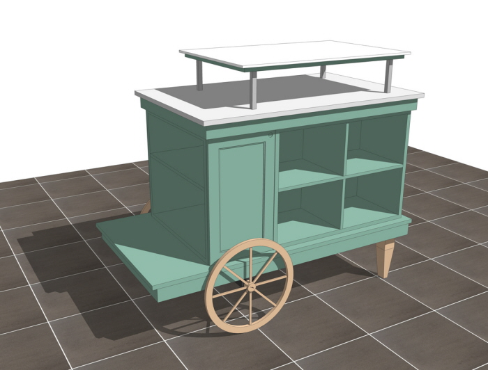 Free Retail Display SketchUp 3D Models by AG CAD Designs at Coroflot.com