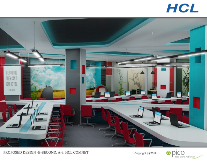 HCL Office Interior by Ila Saini at Coroflot.com