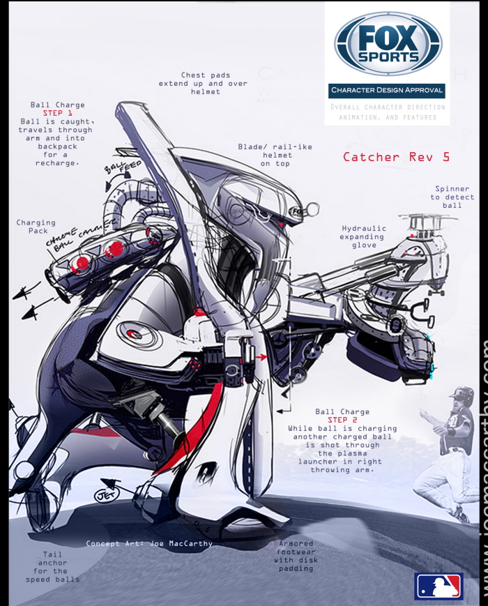 FOX Major League Baseball Project by Joe MacCarthy at Coroflot.com