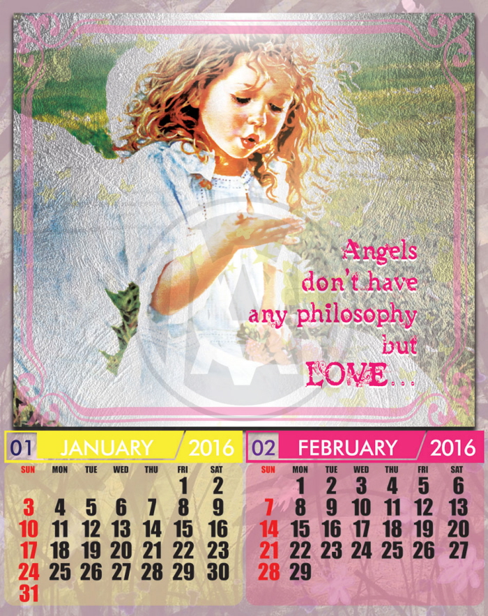 Graphic Designs 6 2016 Angel Themed Calendar by Mikhail Ortiz at ...