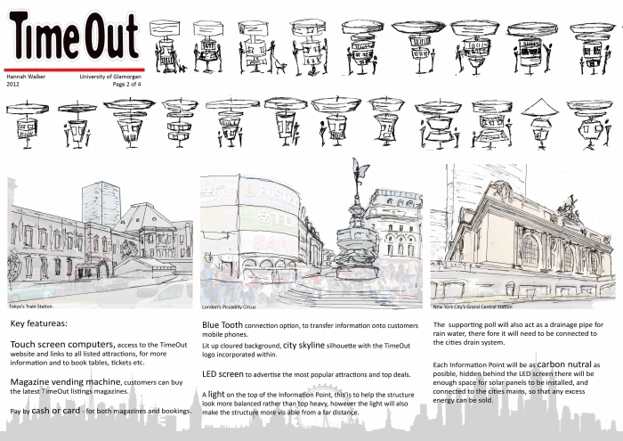 TimeOut Branding Project by Hannah Walker at Coroflot.com